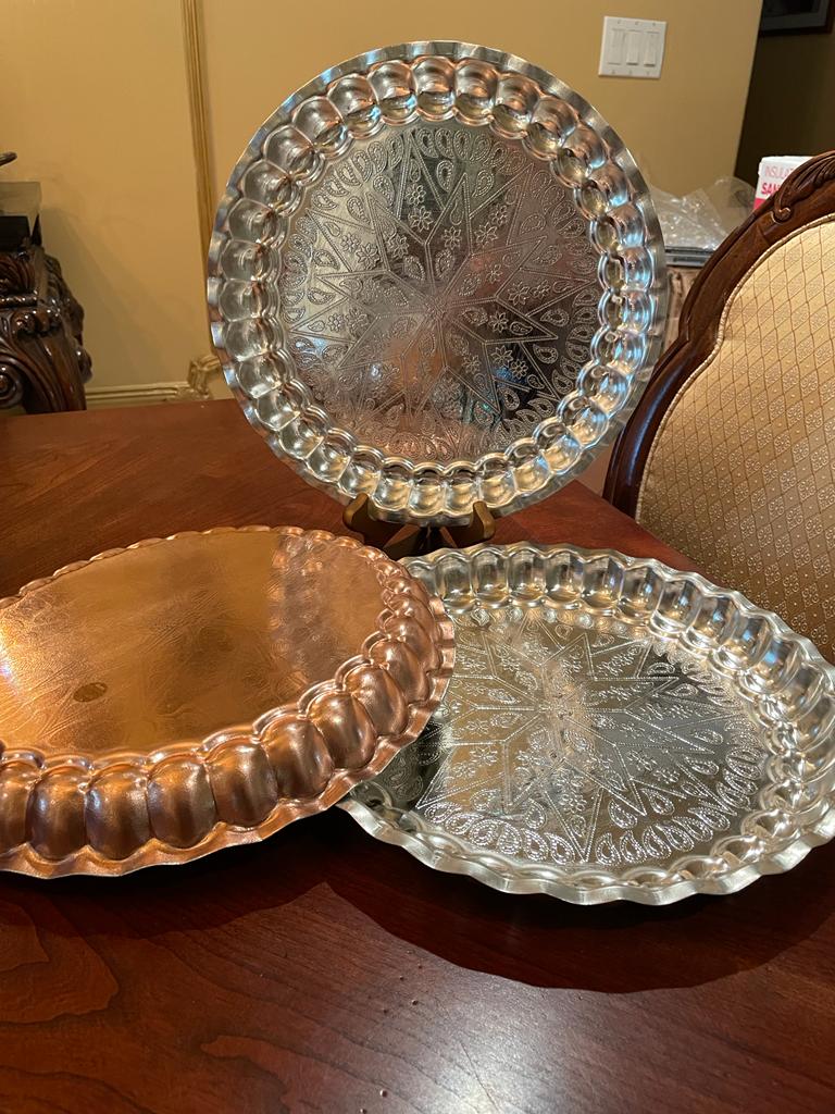 Goodiesareus 100% Pure Copper Dishes - Anti Tarnish Dish - Goodies Are Us